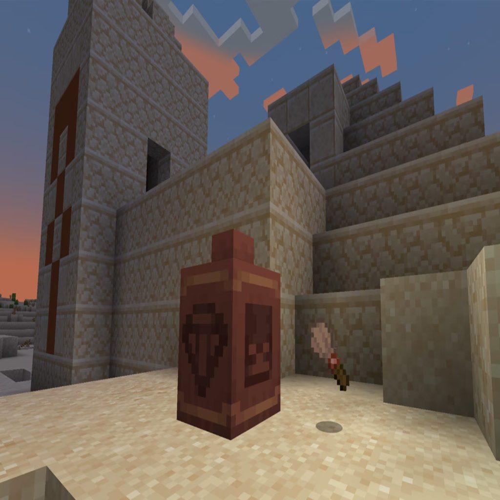 Hidden Sand Village Minecraft