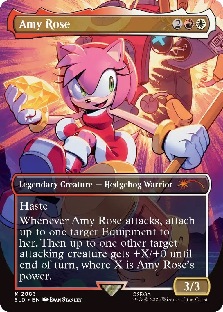 Magic the Gathering Secret Lair x Sonic the Hedgehog Collaboration ...