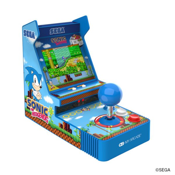 SEGA Of America & My Arcade Launch Sonic The Hedgehog Mighty, Joystick ...